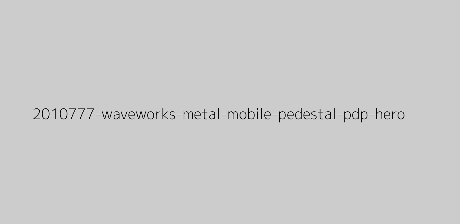 Alloy & WaveWorks - Metal Mobile Pedestal-2010777