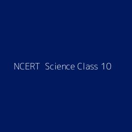 NCERT Science Class 10