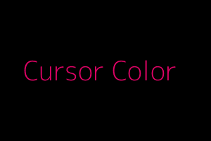 Cursor Color - Custom Cursor Helper
