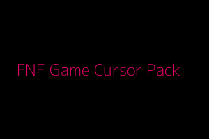 FNF Game Cursor Pack - Custom Cursor Helper