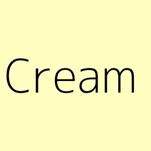 Is Ivory and cream the same color?