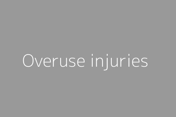 Overuse injuries - SportsMed Physical Therapy