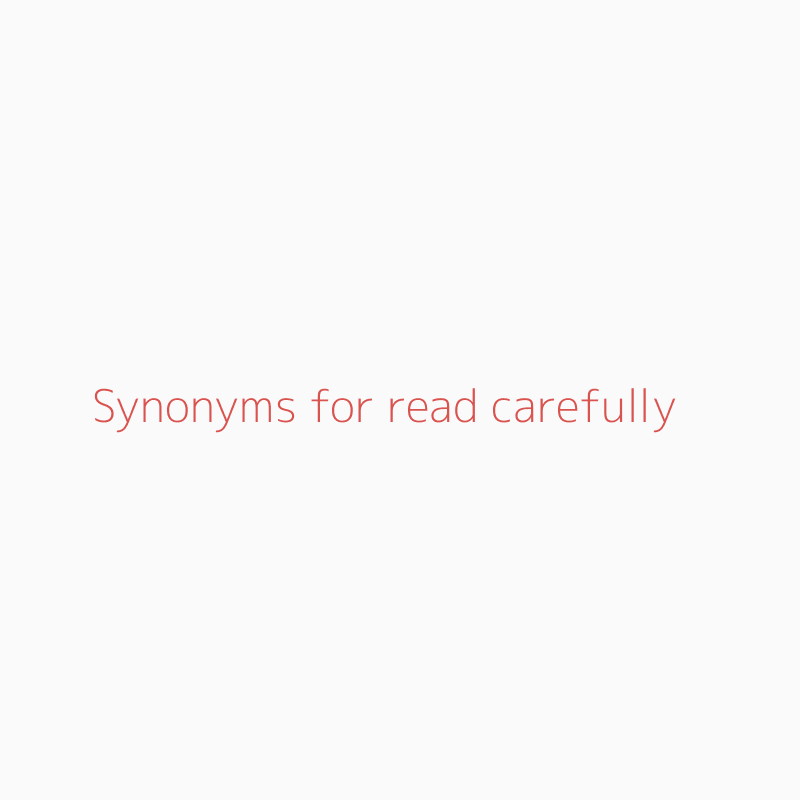 Read Carefully